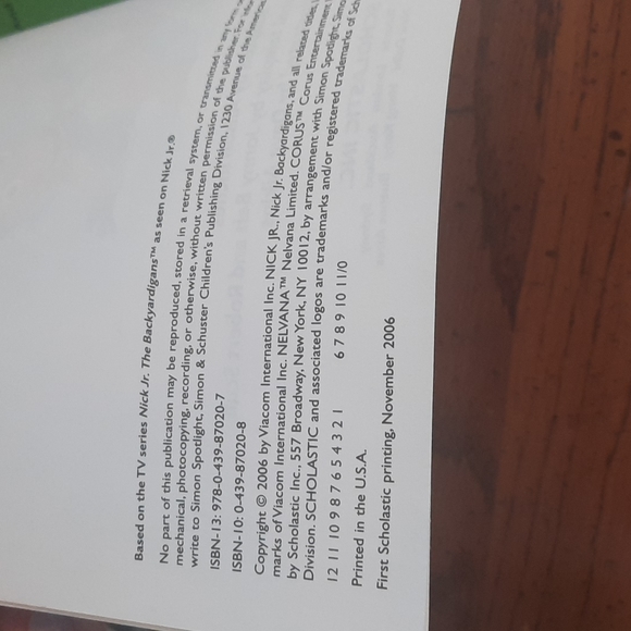 Other | The Backyardigans The Secret Of Snow Childrens Paperback Book ...